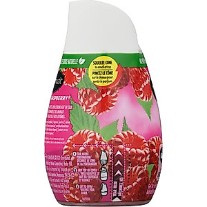 Renuzit Adjustable Solid Gel Air Freshener Cone, Forever Raspberry, Nonstop Freshness, 7 Ounces, 1 Cone