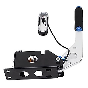 Game Handbrake, High Hardness Aluminium Alloy Easy Installation Linear Game Handbrake for G27 G25 G29(Blue)