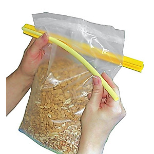 B'Seal Bag Sealing Chip Clip Sticks | Bag Clips | Dishwasher Safe and Freezer Friendly | Pack of 9