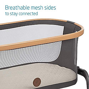 Maxi-Cosi Iora Bedside Bassinet, Essential Graphite