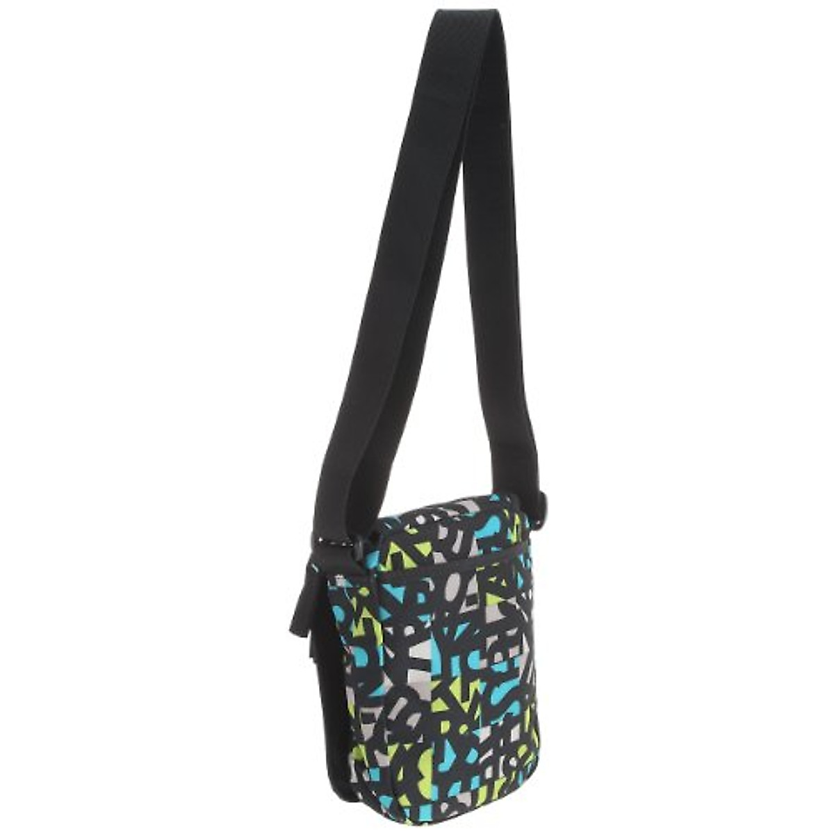 Jansport Flagstaff Small Messenger - Blinded Blue/Alien Green Jumble Jan, 1.6lt