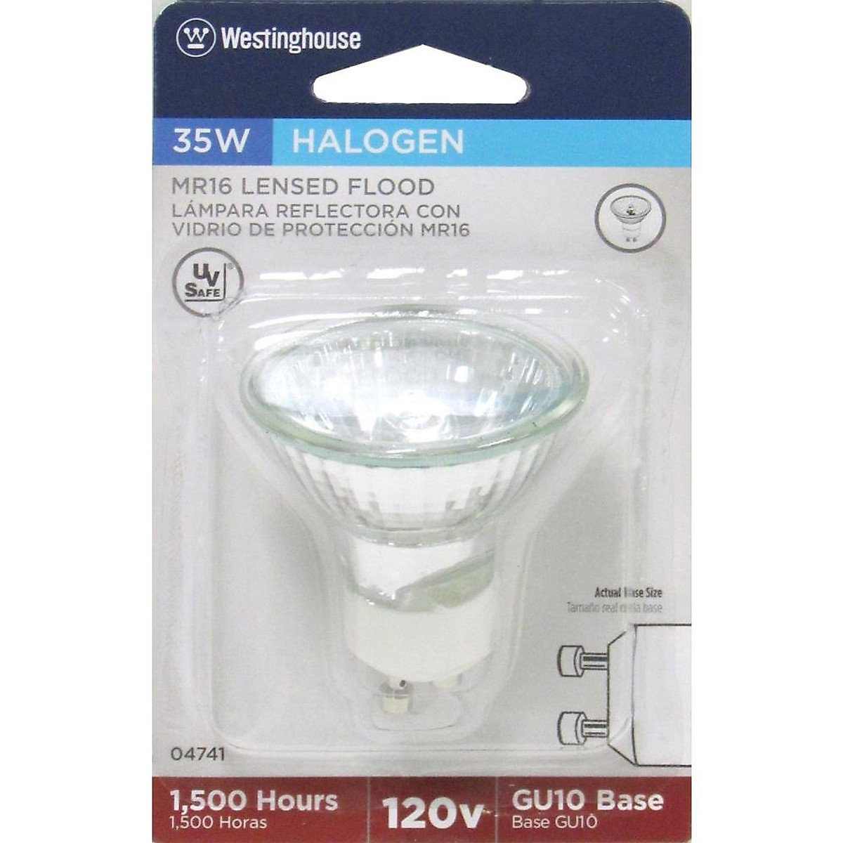 Westinghouse 04741 Corp 35-watt MR16 Halogen Flood Bulb