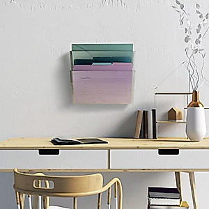 OIC Officemate Wall Mountable Space-Saving Files (OIC21404)
