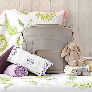 Young Living Seedlings Baby Wipes, 72ct | Gentle Care for Little Ones | Skin Moisturizer | Hydrating & Smooth | Sensitive Skin | Thick Wipes | Alcohol-Free | Ideal for Hands & Faces | Water-Infused