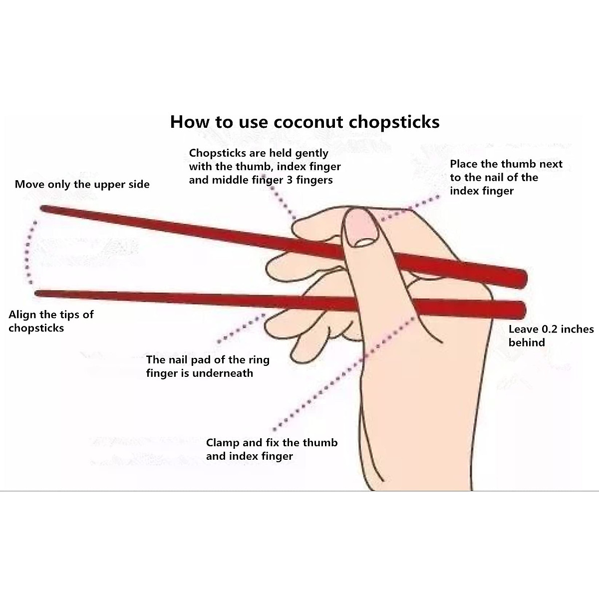 LUXIYUCHU 10 Set Coconut Chopsticks Reusable Wooden Chop Sticks Cooking Bamboo Helper Korean Japanese Cool Hair Chop Sticks Pack Reusable Chopsticks Take 10 Chicken Wings Chopstick Rest
