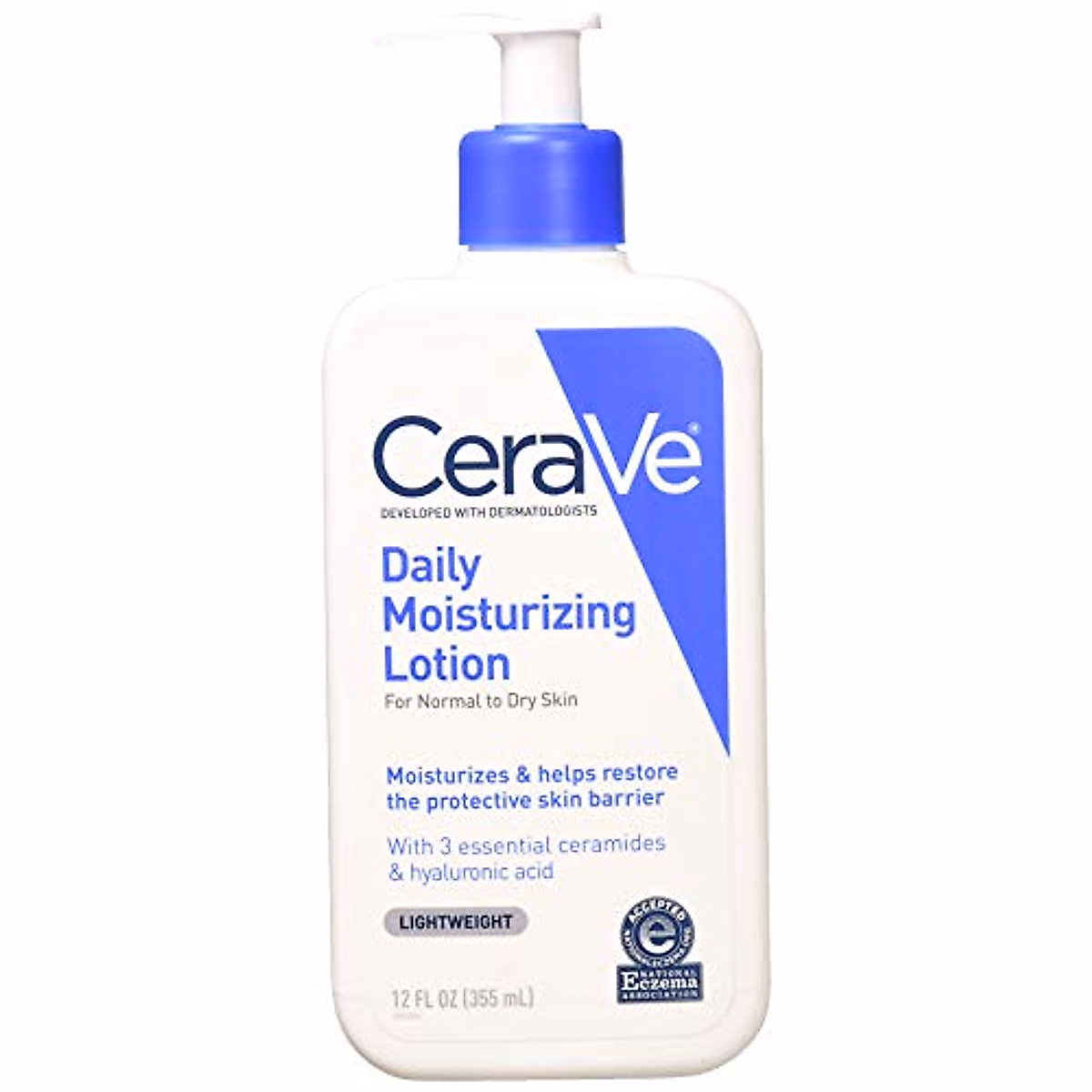 Cerave Moisturizing Lotion Siwmee, White, 12 Ounce