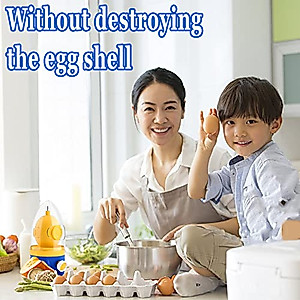 AGSIXZLAN Egg Yolk Mixer,Quick Golden Manual Egg Mixer Portable Egg Maker,Eggs Shaker Egg Spinner for Kitchen Mixing Egg Whites and Yolks