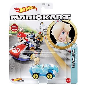 Hot Wheels Mario Kart Rosalina Birthday Girl diecast