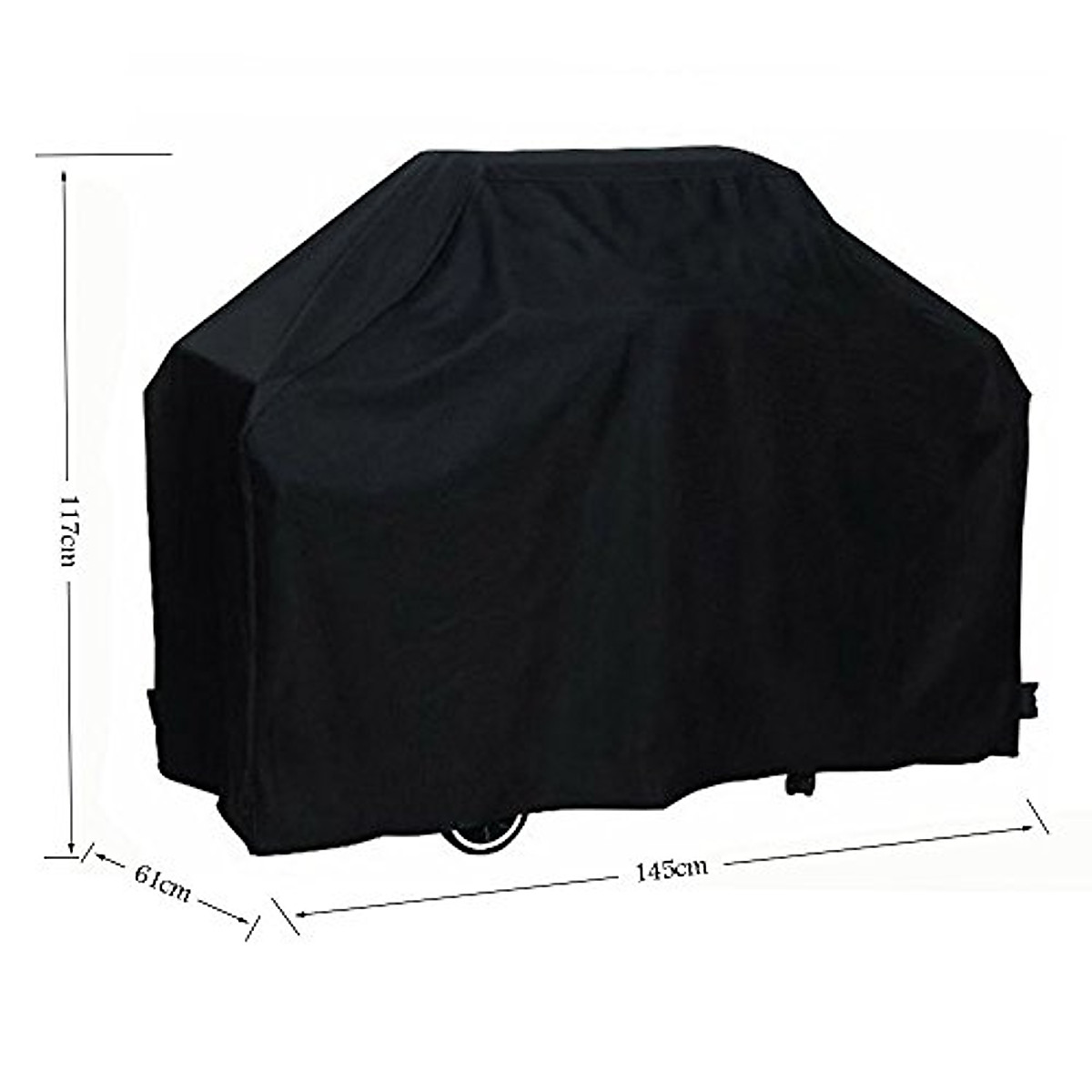 BBQ Cover Outdoor Waterproof Barbecue Rain Covers Furniture Garden Patio Grill Protector 117 x 145 x 61cm