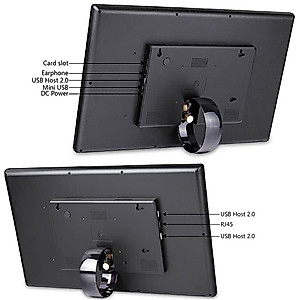 Wisepoch 18.5 inch Touch Screen Android All-in-one PC with 1366x768 HDMI WiFi Bluetooth LAN Camera for Learning Working Gaming Advertising (Six-core 4GB+32GB) (WEP-1850-IPC1)