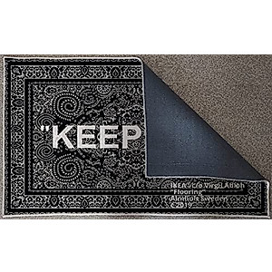 Keep Off Rug, for Living Room, Fan Carpet, Off White Rug, Keep Off, Keep Off Carpet, Popular Rug, Themed Rug, Cool Rug Decor,for Bedroom Rug p440 (2.6x3.9 feet - 80x120 cm)