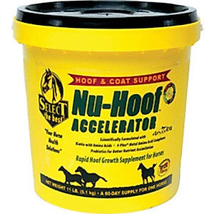RICHDEL 784299591103 Nu-Hoof Accelerator Hoof & Coat Support for Horses, 11 lb