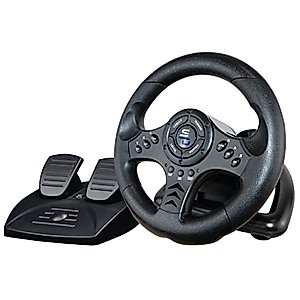 Superdrive SV450 racing steering wheel with Pedals and Shifters Xbox Serie X / S, Switch, PS4, Xbox One, PS3, PC (programmable for all games)