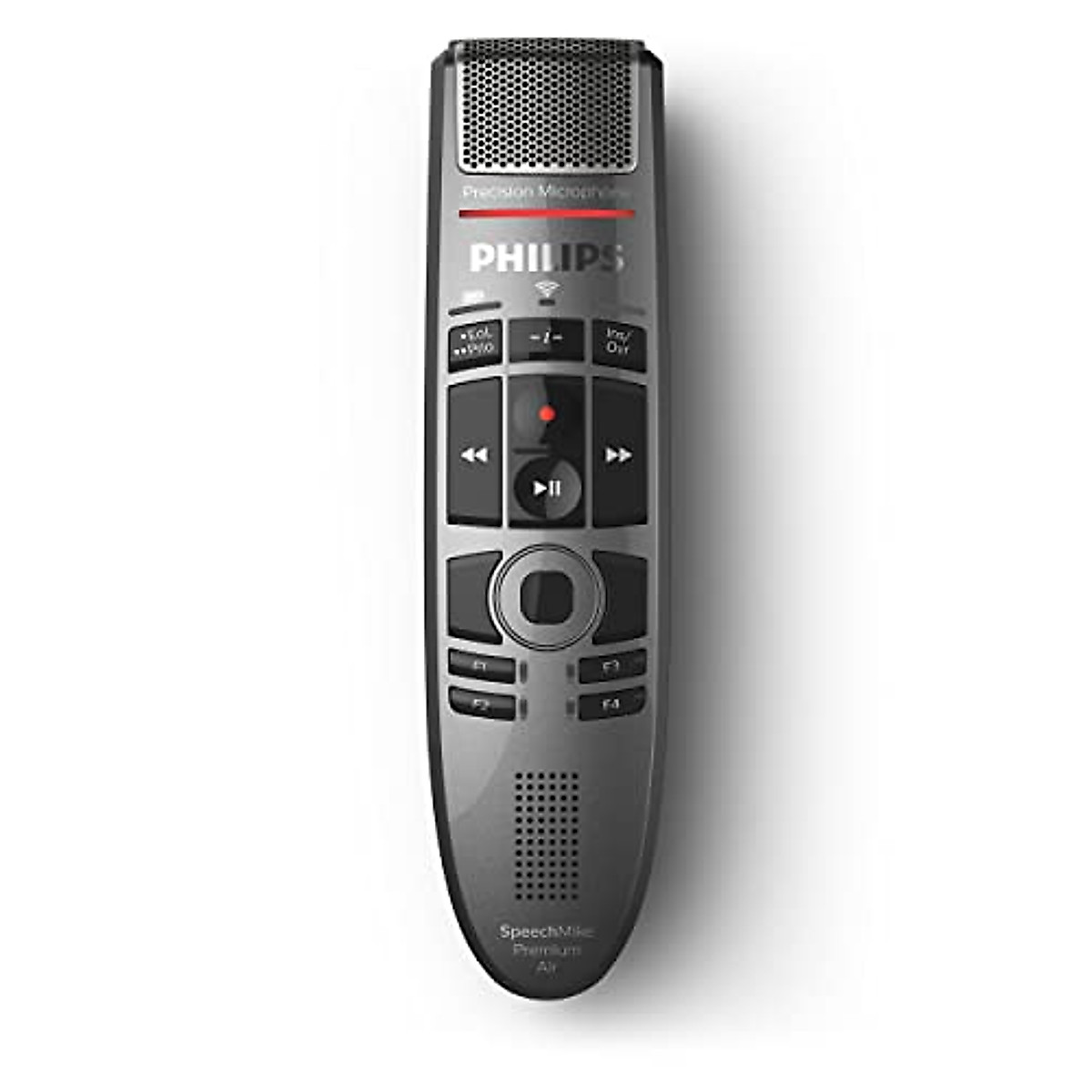 Philips SpeechMike Premium Air Wireless Dictation USB Microphone, Push-Button