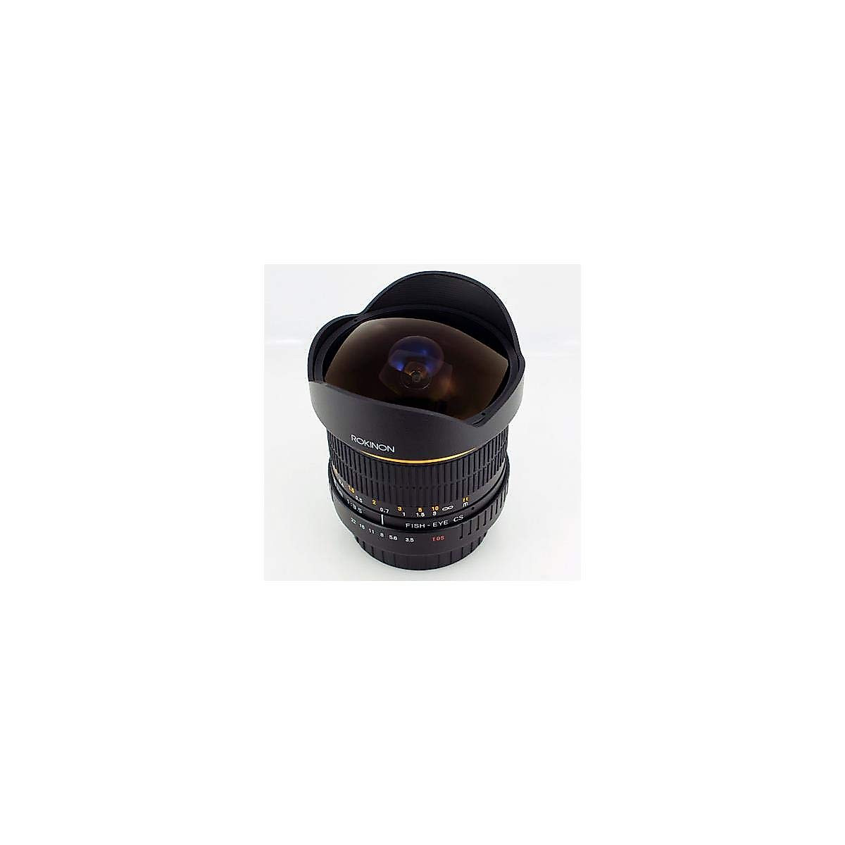 Rokinon FE8M-N 8mm F3.5 Fisheye Fixed Lens for Nikon (Black)