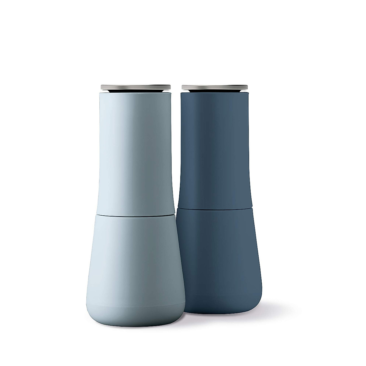 Joseph Joseph Milltop Non-Spill Salt & Pepper Mill Set-Editions (Sky), Regular