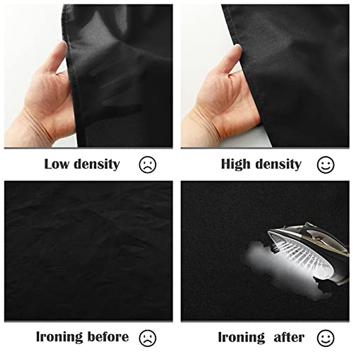 Sugargirl Black Backdrop Background for Photography, 8X10FT Photo Backdrop Black Screen Photo Booth Backdrop for Photoshoot Party Video(1 Panel)