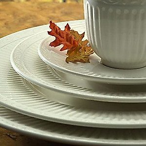 Mikasa Italian Countryside 16-Piece Dinnerware Set, Service for 4, Ivory