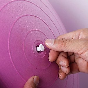 SKOLOO Exercise Ball Plug Replacement kit, Yoga Ball Fitness Exercise Ball Air Stopper Plug Pin Adapter Kit, Number of 1 Sets，12 Pieces