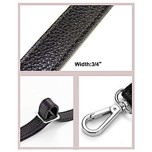 SeptCity Purse Strap Replacement, Genuine Leather Adjustable Crossbody Shoulder Straps For bags1.8 CM Width