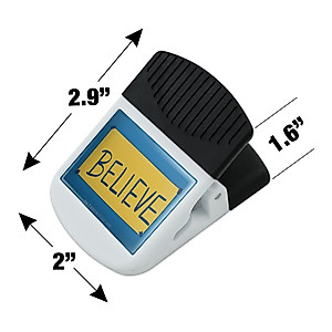 Ted Lasso Believe Refrigerator Fridge Magnet Magnetic Hanging Hook Note Snack Clip