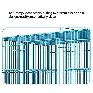 Tyoo Bird Cage Pet Supplies Suitable for Small Birds Used As a Nest for Homing Pigeons Suitable for Most Bird Cages Assembled and Cleaned (Size : 352526cm/13.78" 9.84" 10.24")