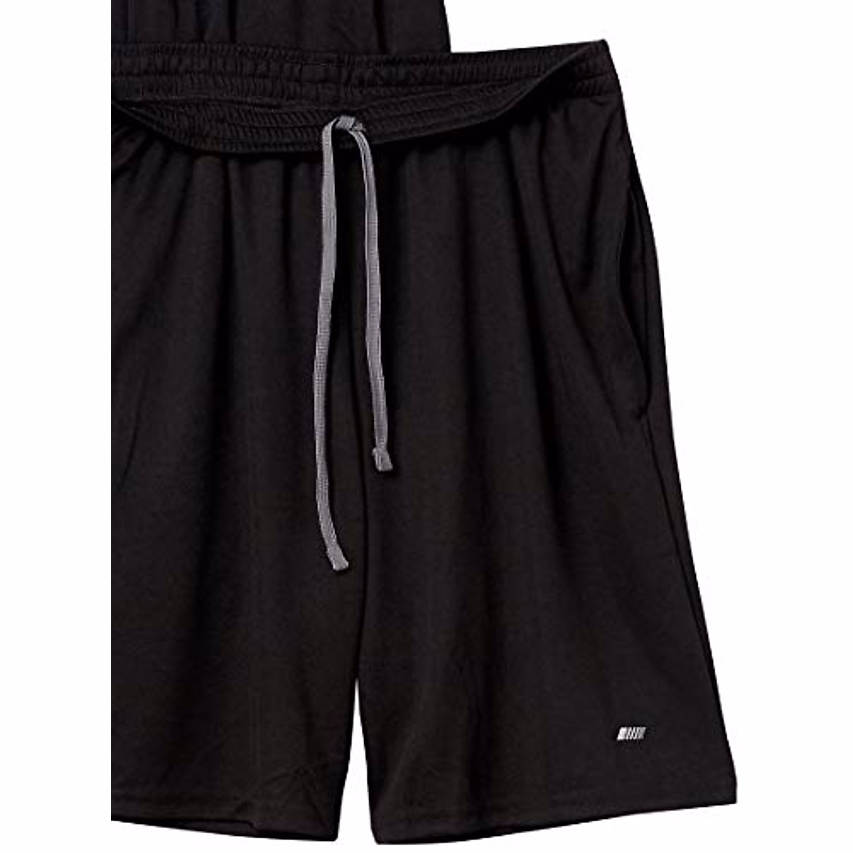 Amazon Essentials Men's Performance Tech Loose-Fit Shorts (Available in Big & Tall), Pack of 2, Black, X-Large
