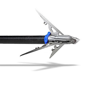 G5 Megameat 125 Grain Broadhead 3 Pk, Stainless Steel, Model Number: MM101