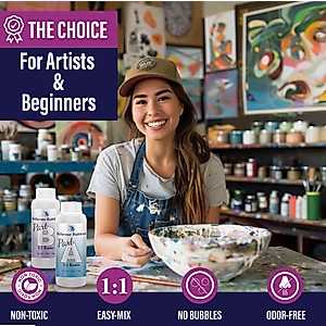 Unicone Art Liquid Silicone Mold Making Kit - 1:1 Ratio, Food Safe, Fast Cure Remeltable Silicone Rubber Mold Making Gift - Ideal for Resin Epoxy Casting, Plaster Casting, Candle Making 8.8lbs