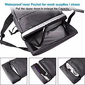 ITSHINY Waterproof Laptop Travel Backpack, Large College High School Backpacks for Men and Women