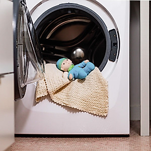 HABA Snug-Up Soft Plush Luis First Baby Doll 8" - Perfect Newborn and Infant Toy, Small Machine-Washable Baby Essentials, Ideal Boy Doll