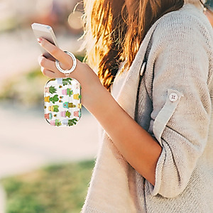 Maxjoy for Airpods Pro 2nd Generation Case Cover, Clear Cactus AirPod Pro 2 Case for Women Cute Protective iPod Pro 2 Cover with Keychain for AirPod Pro 2nd Gen Case 2023/2022, Transparent