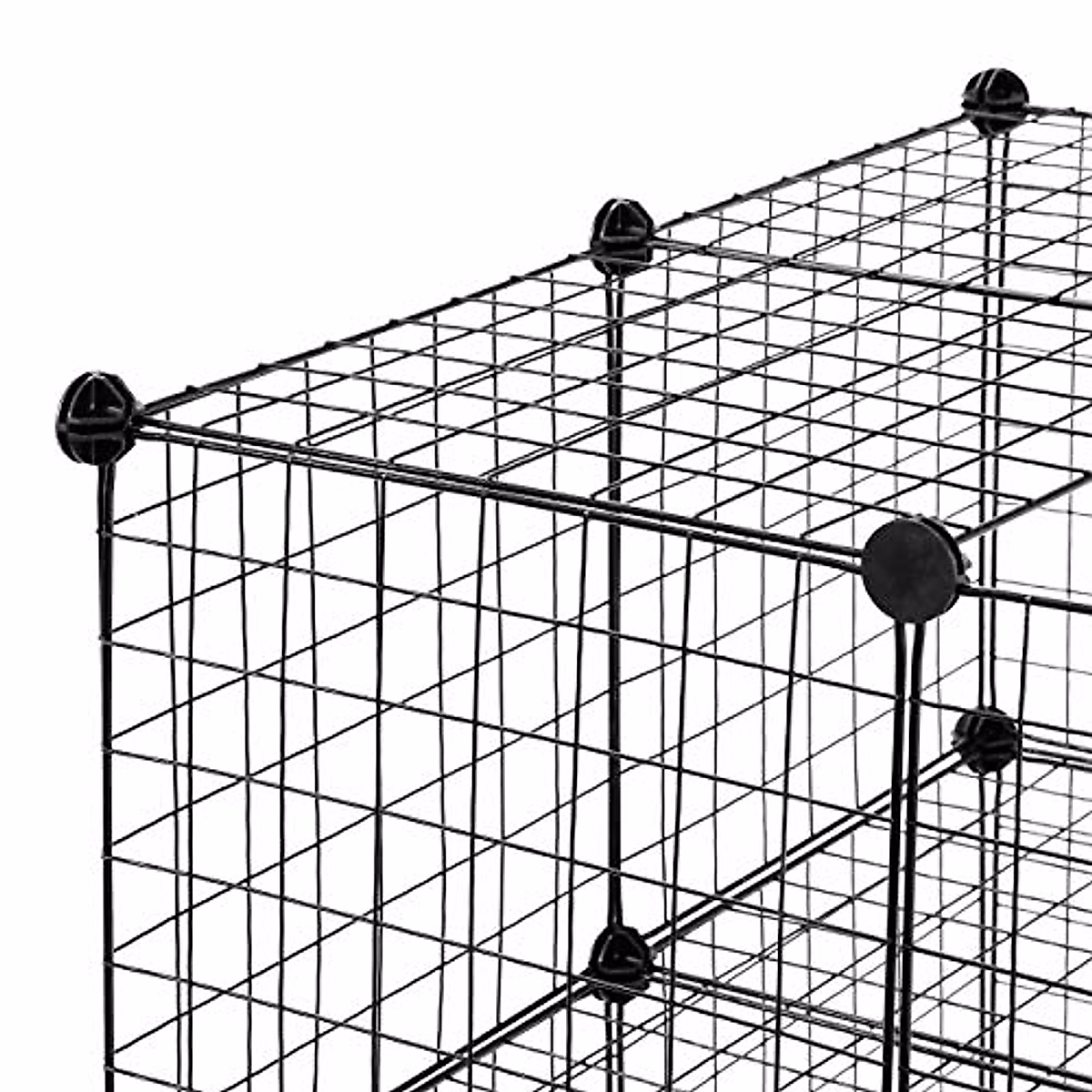 Pet Playpen Small Animals Cage Portable DIY Metal Wire Yard Fence for Rabbits,Guinea Pigs,Bunny,Puppy,Hamsters Crate Kennel 36 Panels