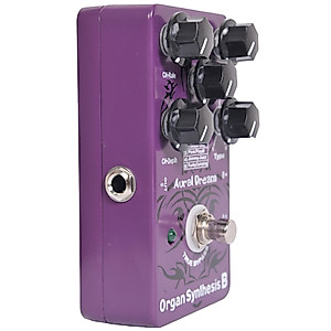 Aural Dream Organ Synthesis B Guitar Effect Pedal includes POP Jazz,Groovy&Funky,Jimmy Jazz and Funky Comping effects with Rotary Horn,Percussion and Chorus Modules,True bypass.