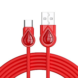 BGNTBUK Switch Wi Controller Cable 1m 3A Silicone Data Cable Mobile Phone Color Fast Charging Line Liquid Soft Plastic Flash Charging Cable Magnetic Type C Cable Fast Charging Android Auto