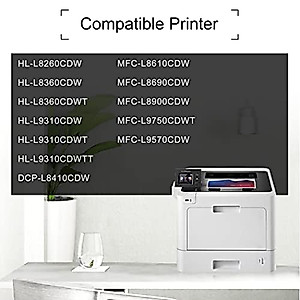 TN-436 Yellow Extra High Yield Toner Cartridge TN436Y Compatible Replacement for Brother TN436 HL-L8260CDW HL-L8360CDW MFC-L8610CDW MFC-L8900CDW Printer, 1 Yellow