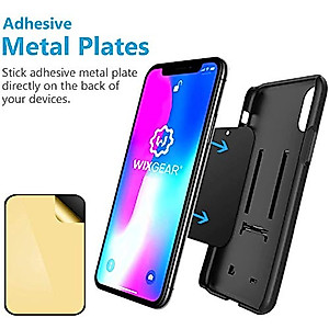 WixGear Universal Visor Magnetic Car Mount Holder, for Cell Phones with Fast Swift-Snap TM Technology, Magnetic Cell Phone Mount (Visor Mount)