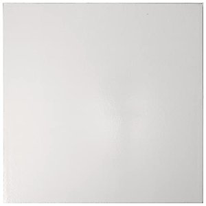 DecoPac Square Cake Drum, Foil Covered Cake Drum, Sturdy Half Inch Thick, Pack of 5, White - 18 Inch