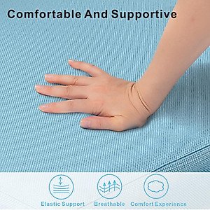 JMGBird Outdoor Chaise Lounge Cushion 70 * 22 * 4.5 Inch, Patio Chaise Lounge Chair Cushions Waterproof Foldable Pool Thick Lounge Cushions Outdoor Furniture