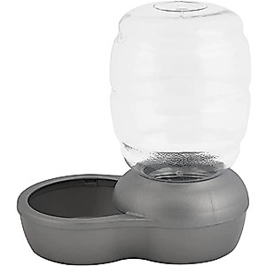 Petmate Replendish Automatic Gravity Waterer for Cats and Dogs, BPA-Free, No Batteries Required, Includes Charcoal Filter, 0.5 Gallon
