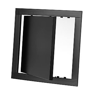 8x8'' Anthracite Black Plastic Wall or Ceiling Access Panel