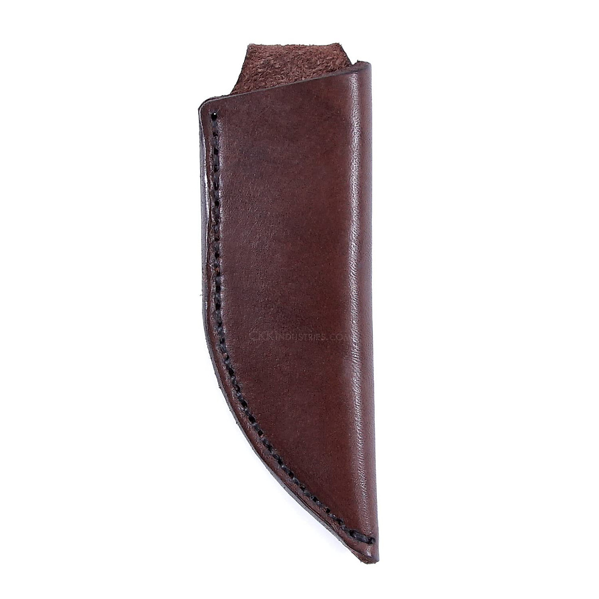 Leather Knife Sheath Kit - Premium - (Fits Up To 5.0 Inch Blades) - 8-9oz Cowhide Leather - (Espresso) - USA Made - With Integrated Belt Loop