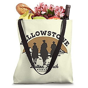 Yellowstone Dutton Ranch Cowboy Group Tote Bag