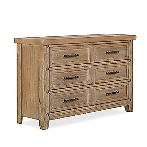 Evolur Andorra Double Dresser, Barnwood