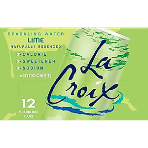 LaCroix Sparkling Water, Lime, 12 Fl Oz (pack of 12)