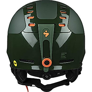 Sweet Protection Switcher MIPS Helmet - Hybrid Hardshell Snowboarding and Ski Helmet Equipped with Ventilation and Audio Ready System, Highland Green, XX-Large