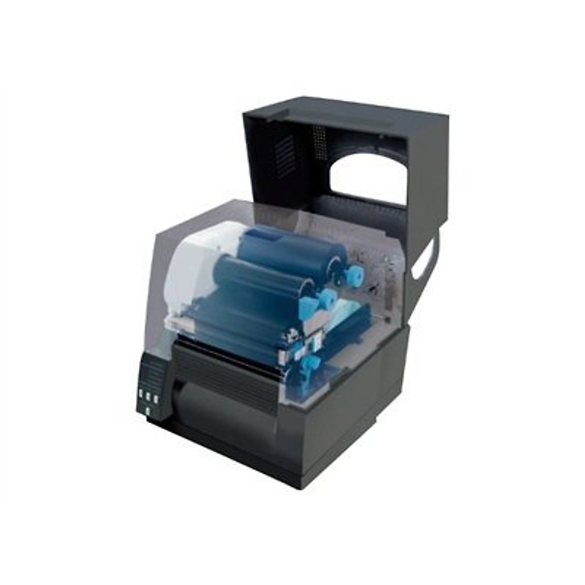 Citizen America CL-S621-EP-GRY CL-S621 Series Thermal Transfer/Direct Thermal Barcode and Label Printer with Ethernet and Peeler Connection, 4" Maximum Print Width, 203 DPI Resolution, Gray