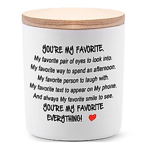Gifts for Her Funny Unique Romantic I Love You Valentines Day Anniversary Christmas Birthday Gifts for Girlfriend Wife Novelty Lavender Scented Soy Candle