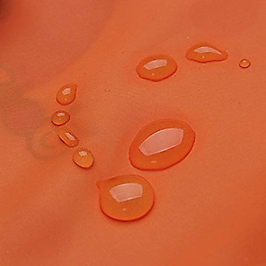 HAIMOBURG Set of 5 Color Long Sleeved Baby Bibs Toddler Waterproof Sleeved Bib 9-36 Months