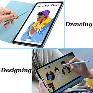 Galaxy Tab S6 Lite Pen Replacement for Samsung Galaxy Tab S6 Lite S Pen Stylus Pen Replacement +Free 5 Tips Light Blue